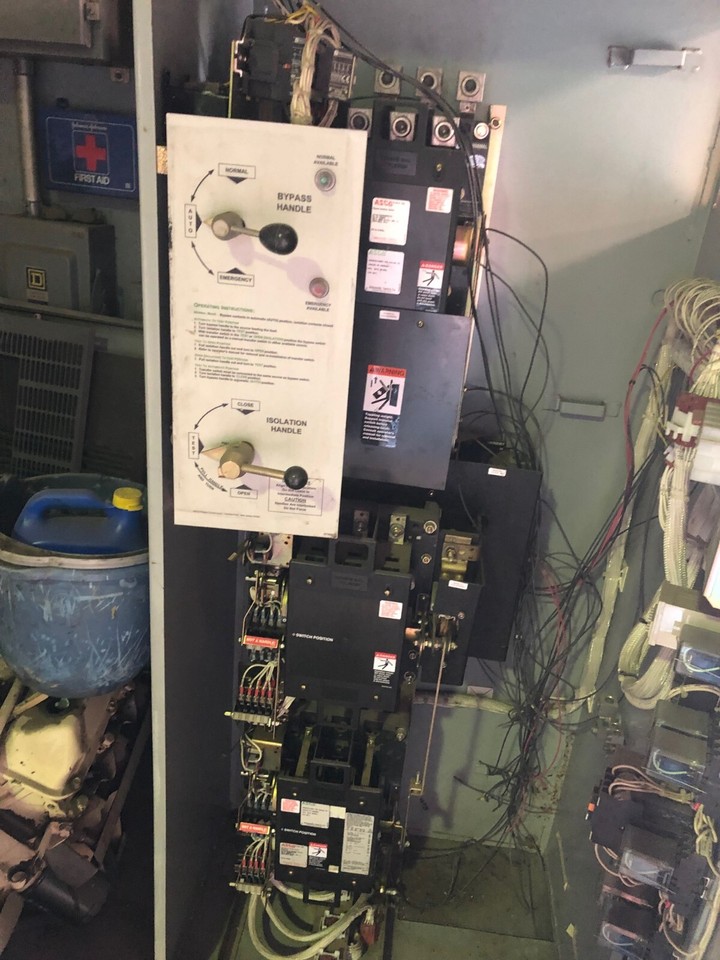 ASCO 400 Amp Automatic Transfer Switch (ATS) with Bypass Isolation ...