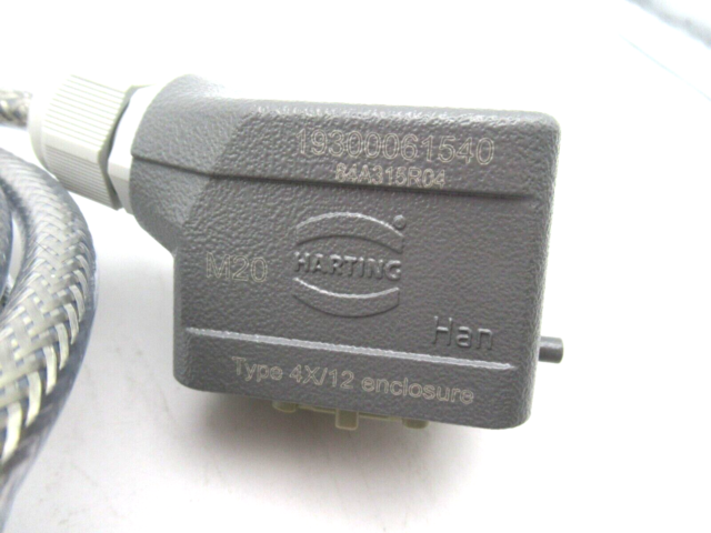 19300061540 Enclosure for rectangular connectors Han size 6B for cable ...