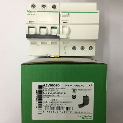 1Pcs New iC65N 3P C63A 30mA Leakage switch | eBay