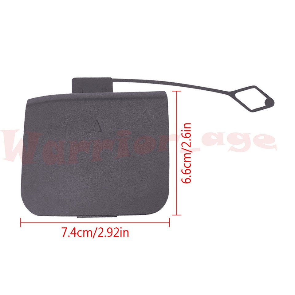 Rear Bumper Tow Hook Eye Cover Cap 51127319886 Fit For 2013-2017 BMW X6 ...