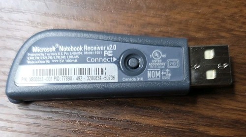 MICROSOFT Wireless Optical Mouse 3000 MSK-1056 w/ Receiver T30 TESTED ...