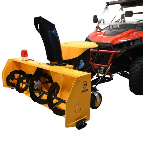 Massimo 60" 420cc Heavy Duty Electric Start Snow Blower - (UTV/ATV Not ...