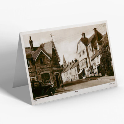 GREETING CARD - Vintage Devon - Beer (g) | eBay UK