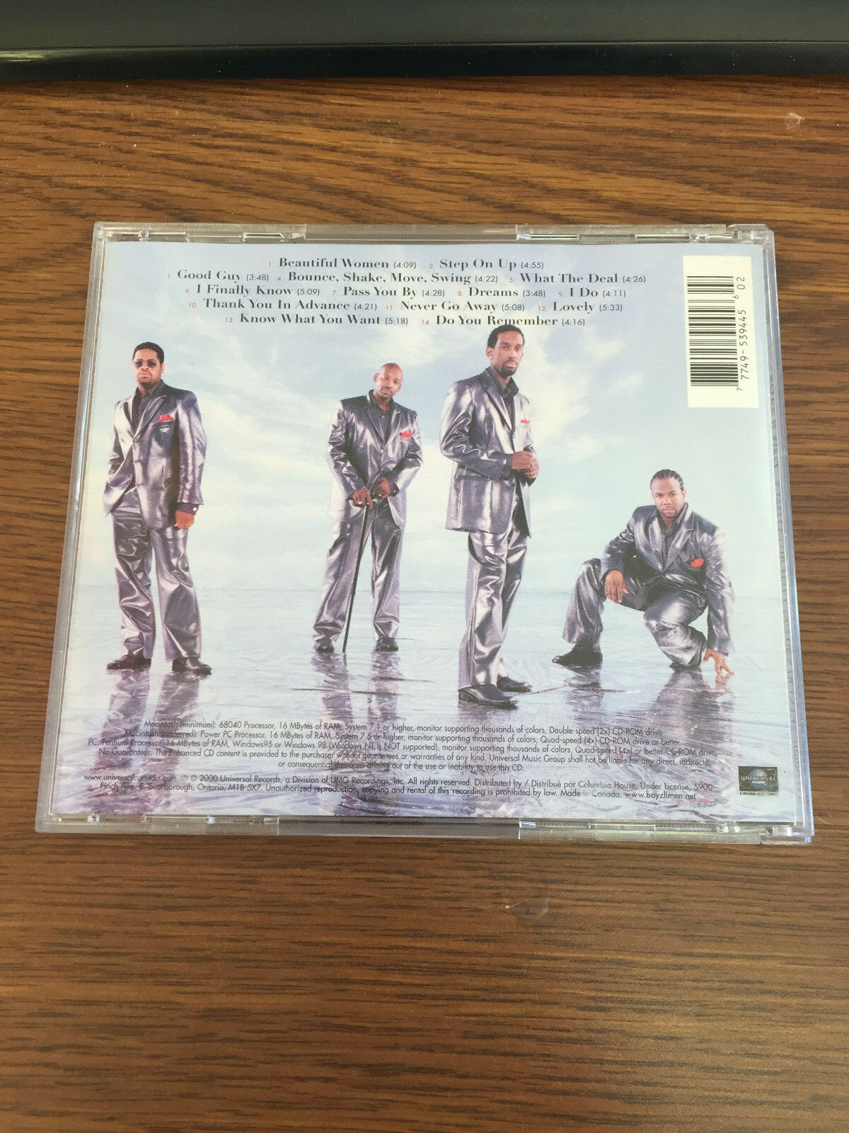 Nathan Michael Shawn Wanya by Boyz II Men (CD) 601215928129| eBay