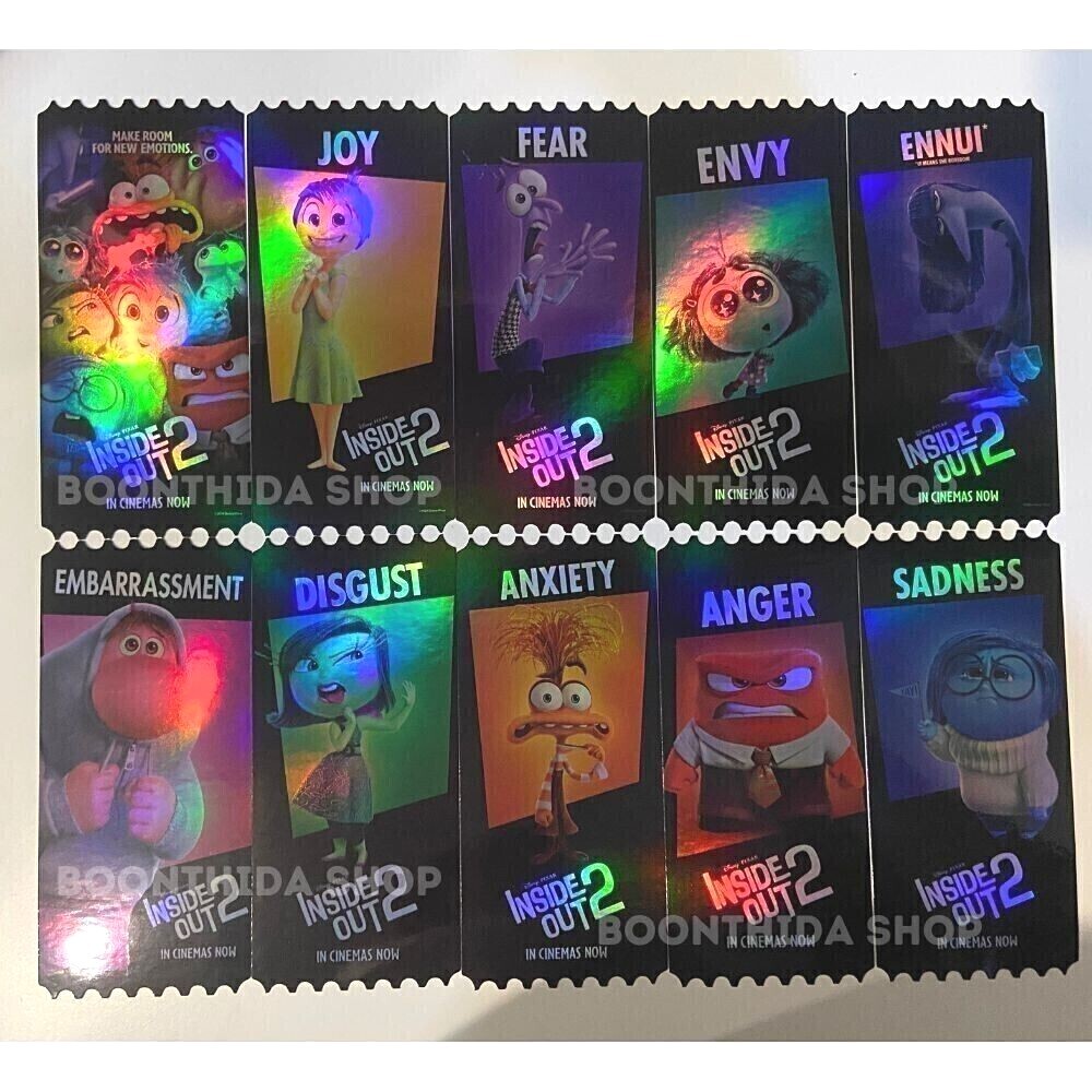 Inside Out 2 Disney Pixar Movie Ticket | Grelly USA