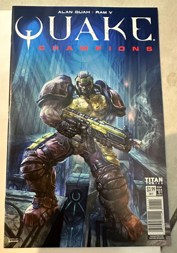 Quake Champions #1A - Titan Comics - Alan Quah NM | eBay
