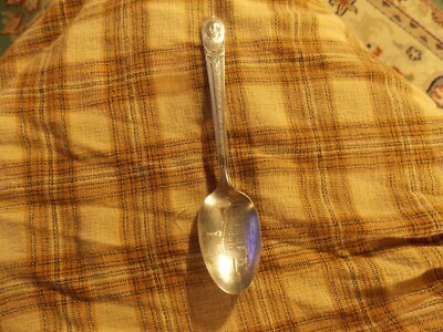Vintage GEORGE WASHINGTON Silverplate SPOON Wm Rogers Mfg Co 6" VG ! | eBay