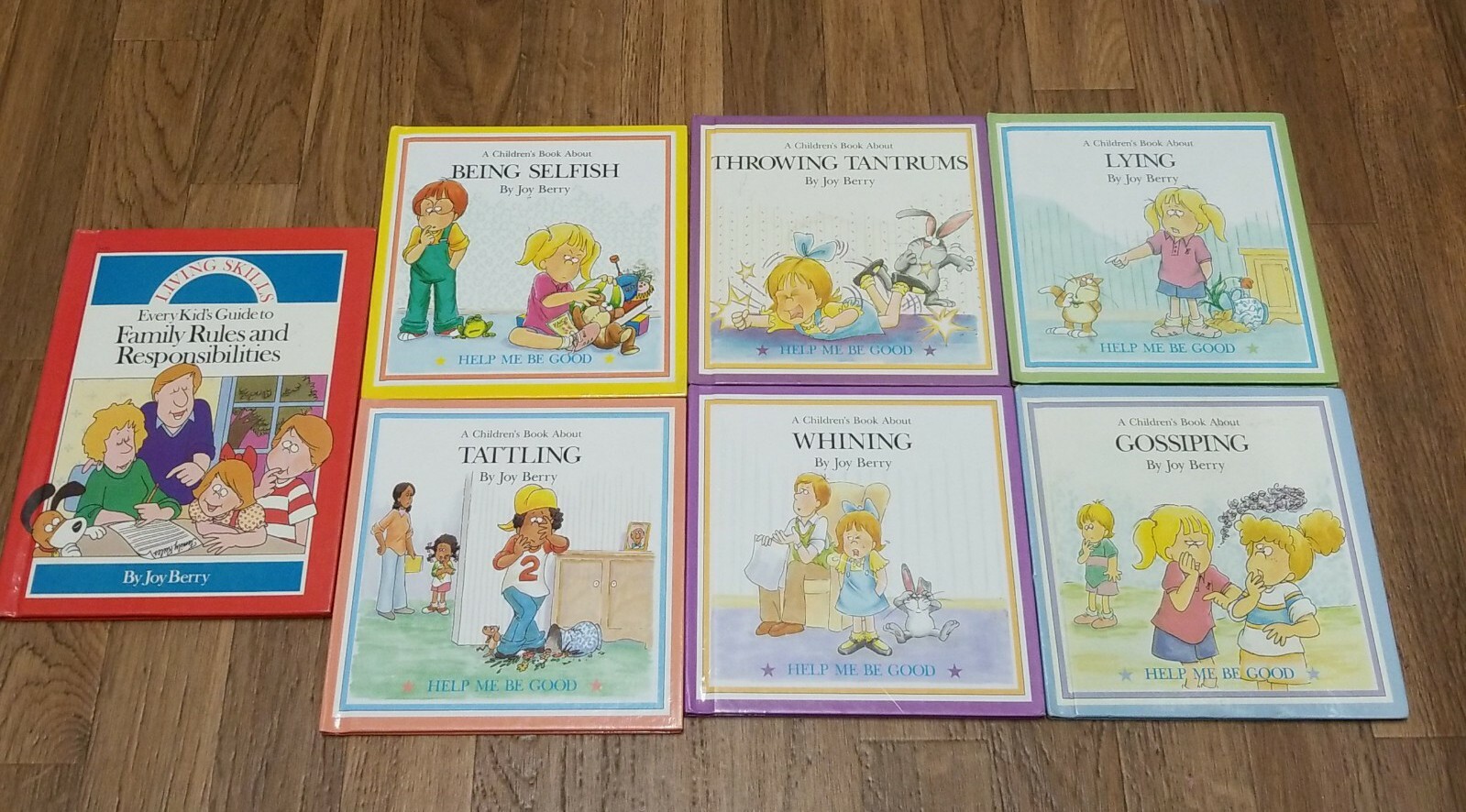 Joy Berry - Help Me Be Good! A Book About... Lot of 7 Hardcover Books ...