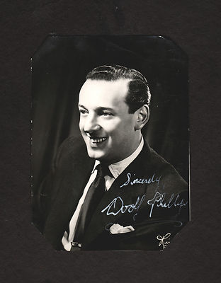 SIGNED photo of WOOLF PHILLIPS, British Big Band leader * London ...