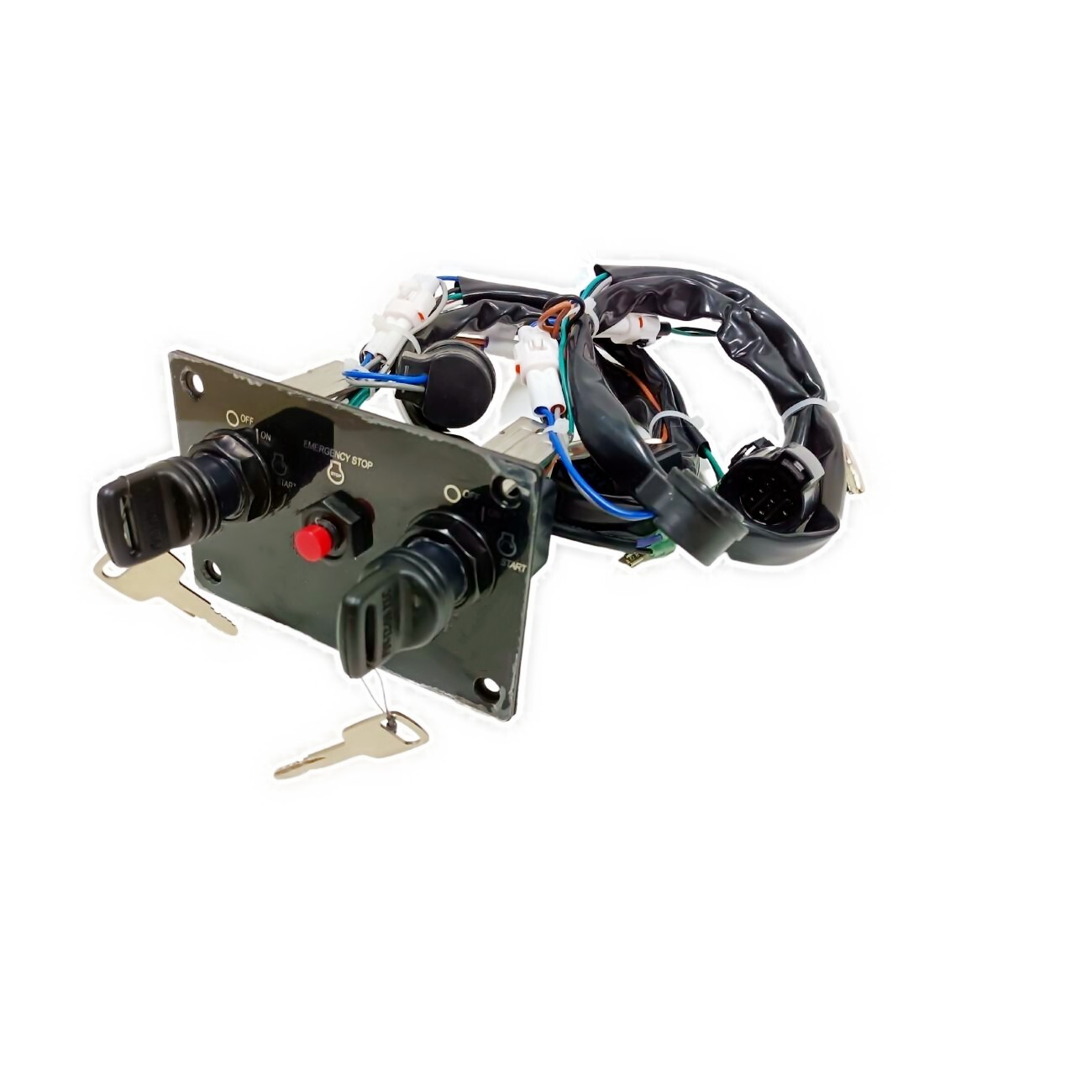 SUZUKI outboard Top single Ignition Key Switch PANEL 37100-96J14 with ...