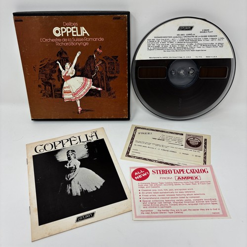 Delibes - Coppelia - Richard Bonynge 1970 7-1/2 IPS Reel to Reel Tape London | eBay