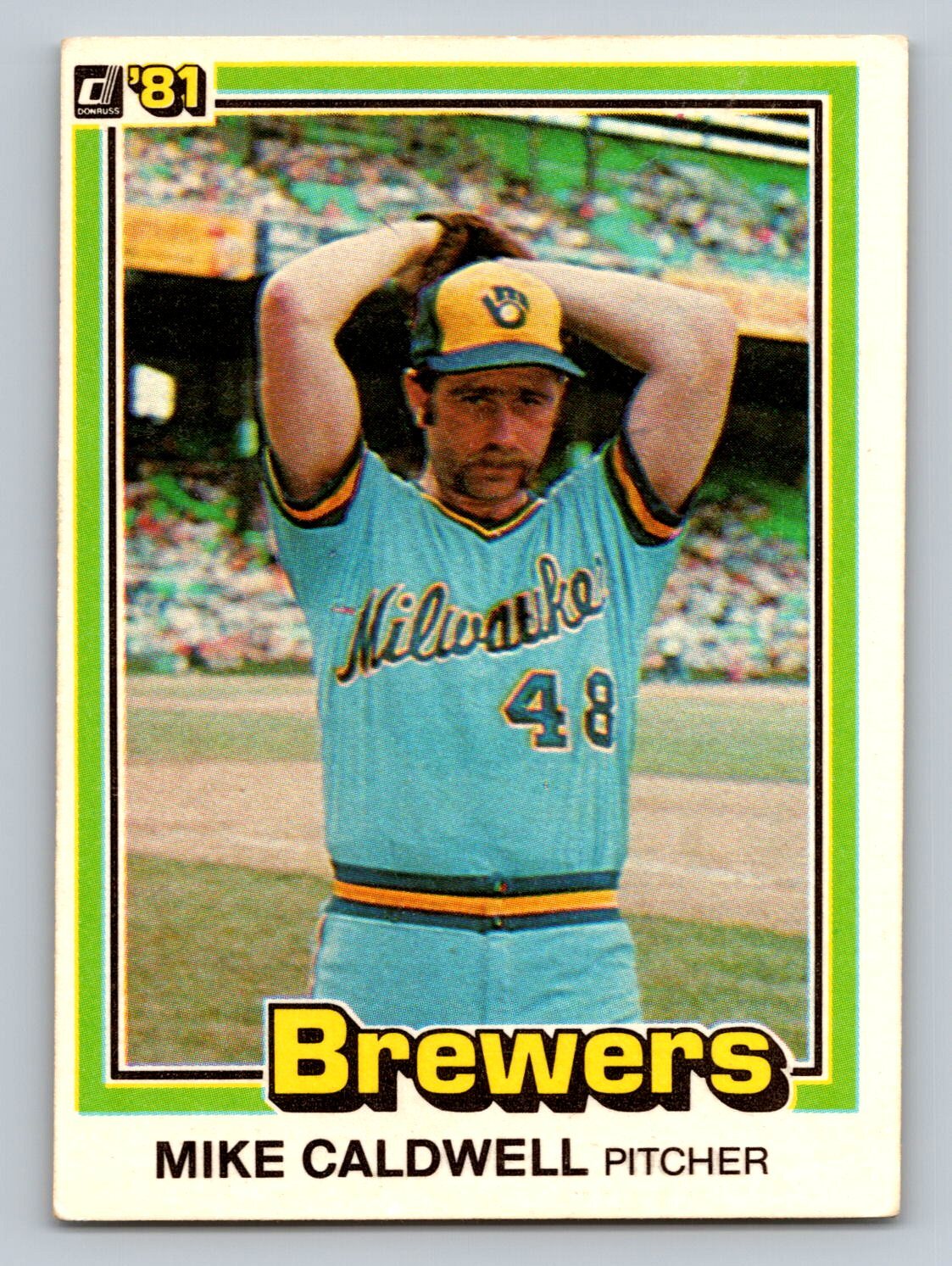 1981 Donruss - #86 Mike Caldwell for sale online | eBay