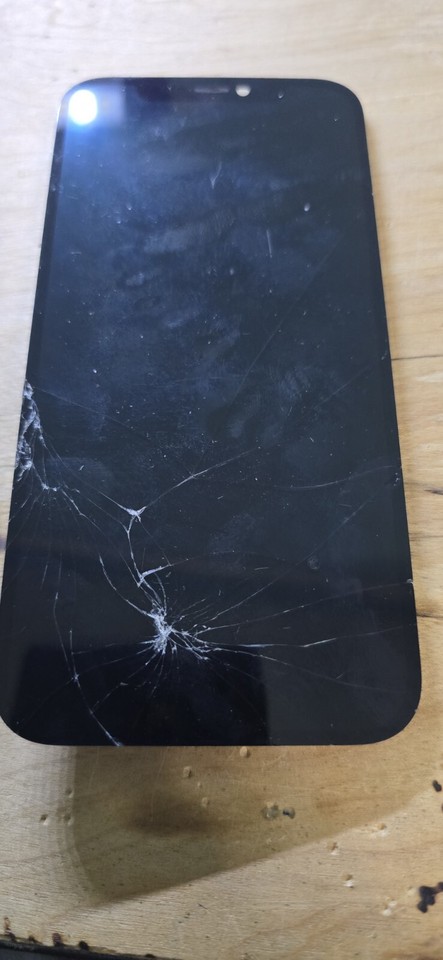 Original iPhone 12 OLED Screen Cracked Glass Good LCD & Touch No Spots ...