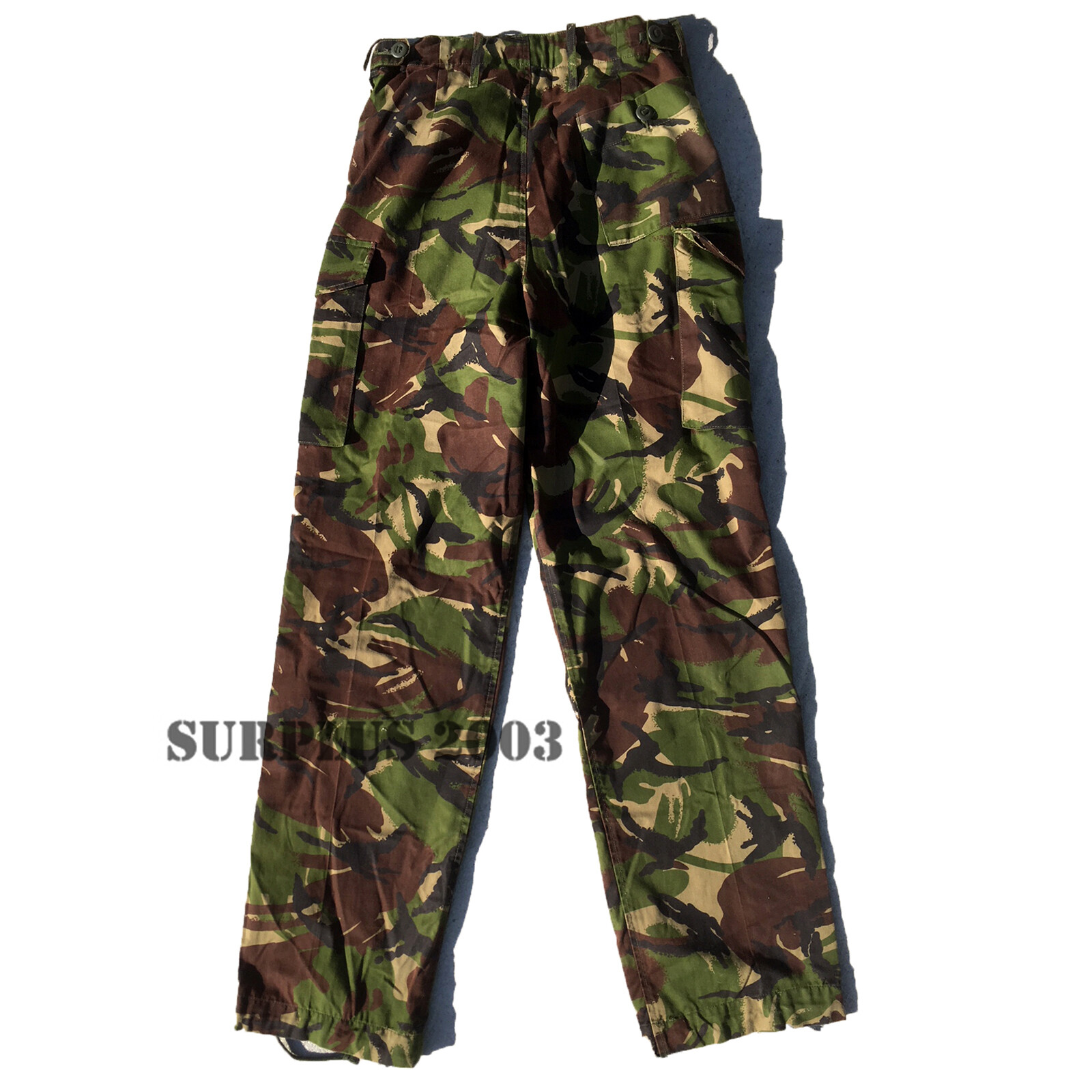 S95 DPM Soldier 95 Trousers British Army Combat Woodland Camouflage | eBay