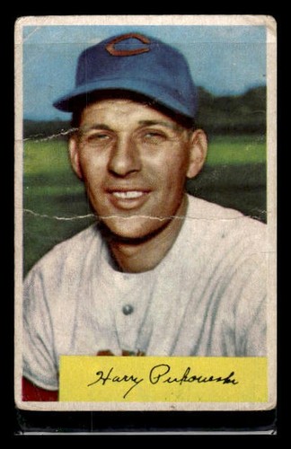 1954 Bowman #44 Harry Perkowski | eBay