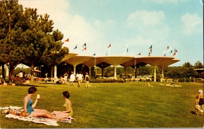 Beach Pavilion, Robin Lake Beach, Callaway Gardens Pine Mountain GA VTG ...