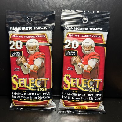2021 Panini Select Football Hanger Packs (Lot Of 2) Factory Sealed ...