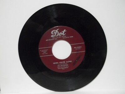 1956 The Hilltoppers Do the Bop / When You're alone 45 Dot Record Jimmy ...