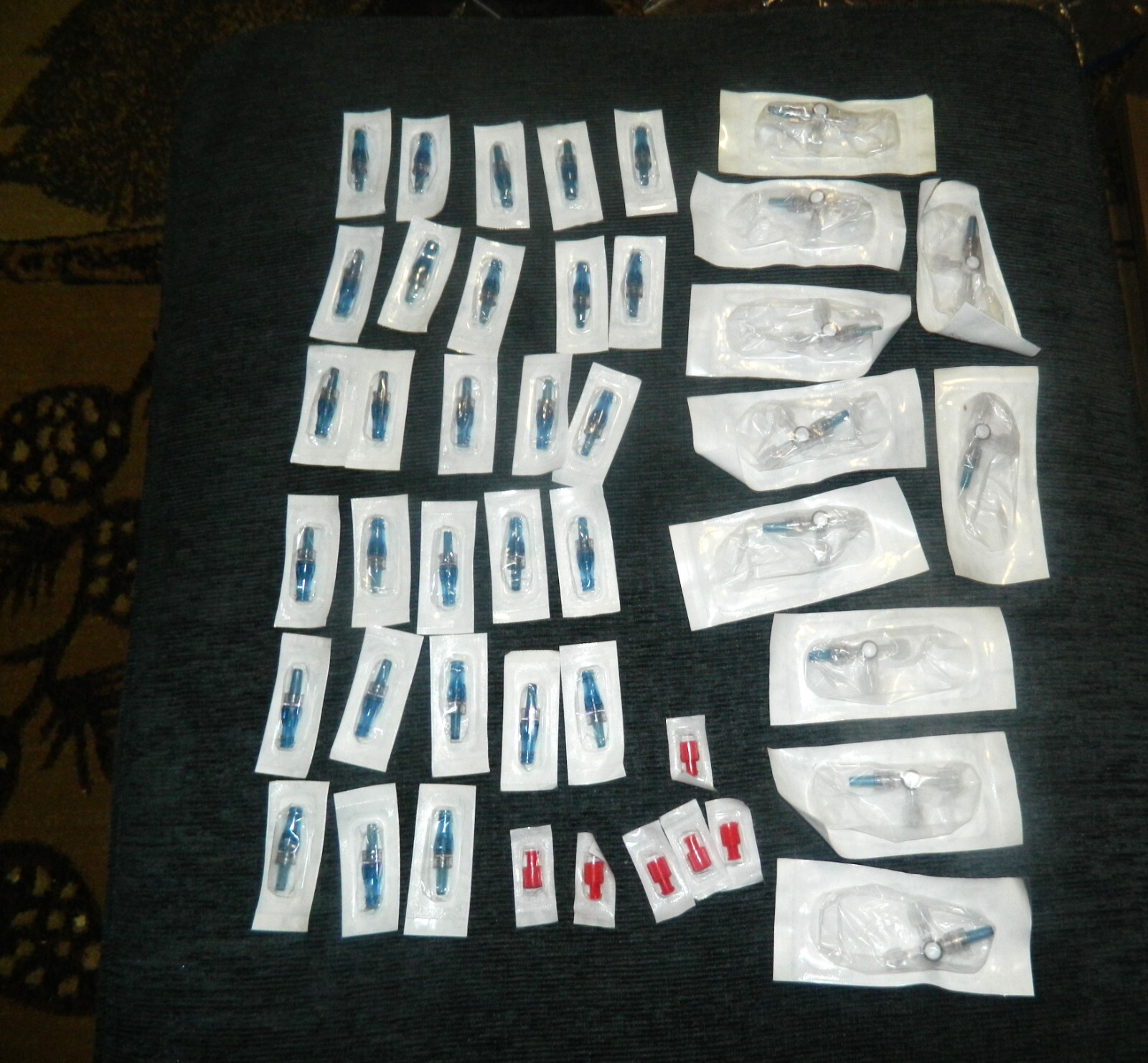 40 pcs plus ICU Medical B3300 28 Micro Clave Connector,10 stop cock,6 ...