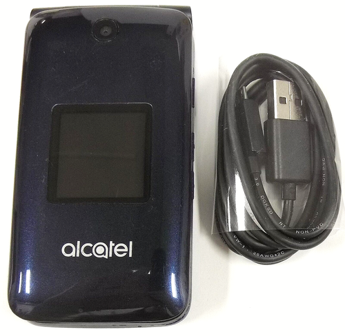 Alcatel Go Flip 4044N - Blue ( MetroPCS / Metro ) 4G VoLTE Smartphone ...