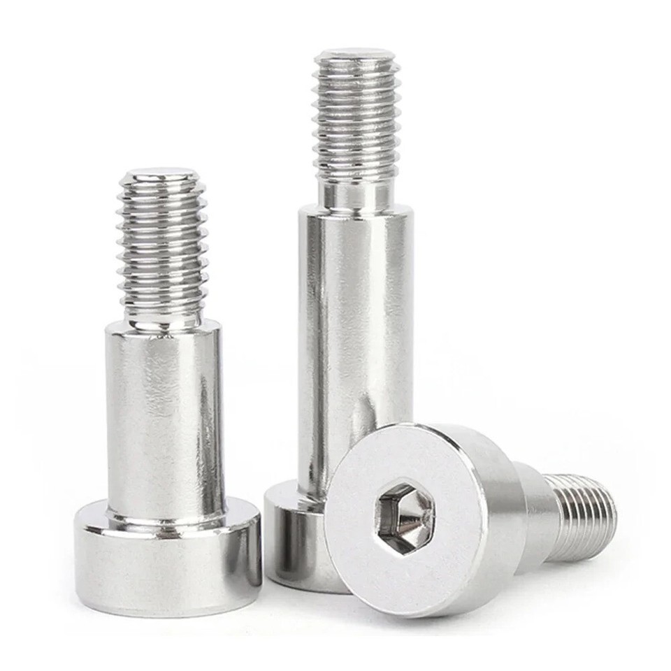 M2 M2.5 M3 M4 M5 M6 M8 Shoulder Bolt Screws Stainless Steel Allen ...