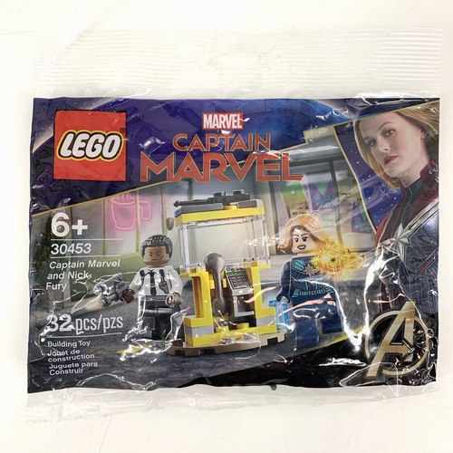 LEGO (30453) MARVEL Captain Marvel and Nick Fury Polybag - New & Sealed ...
