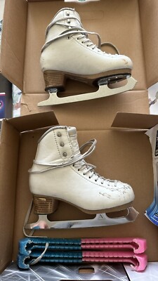 Jackson Elle Figure Skates Youth Size 2 Wide 2131 | eBay