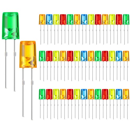 120 Pcs LED 5Mm Christmas String Lights Replacement Bulbs Energy ...