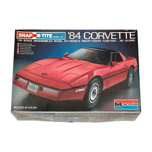 MONOGRAM '84 CORVETTE MODEL KIT 1:24 | eBay