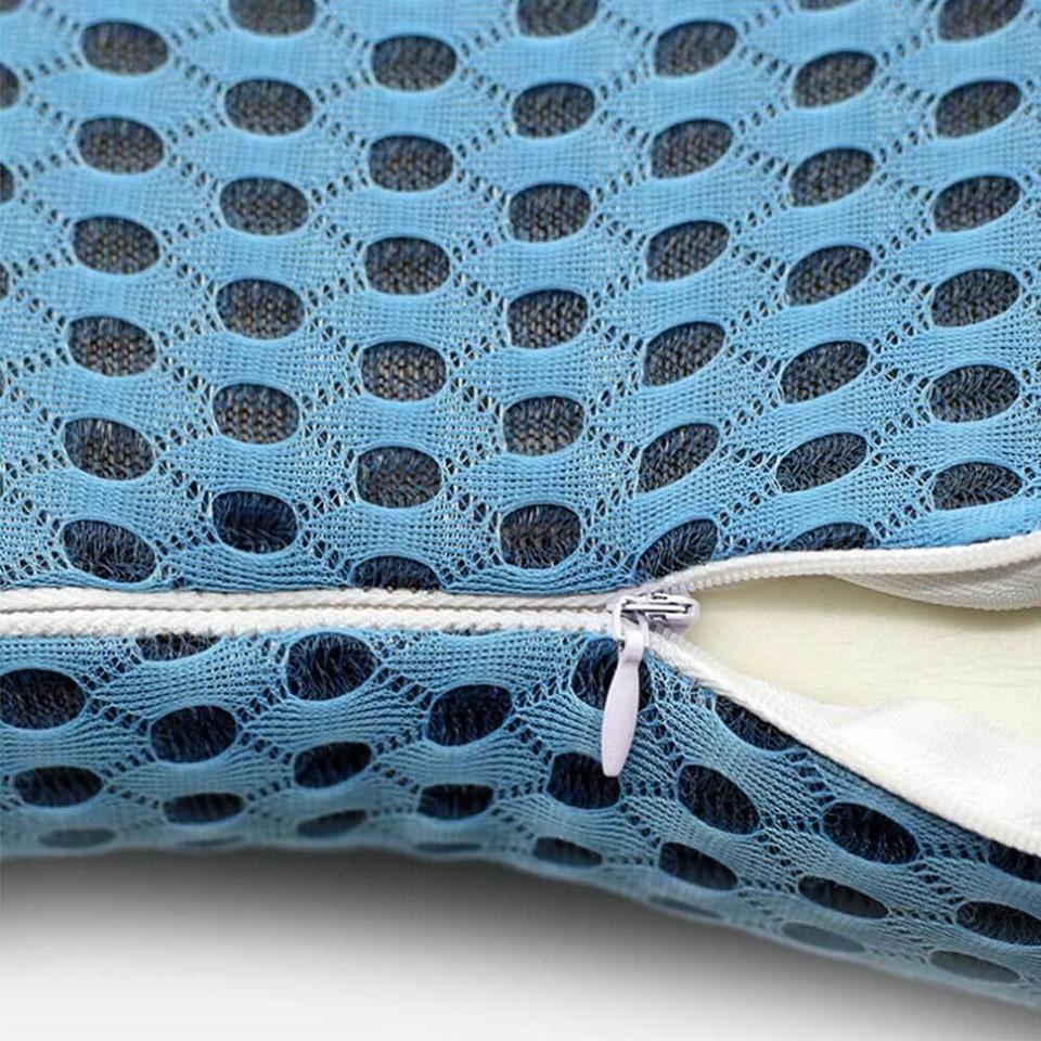 Lumbar Support Wedge Memory Pillow Bed Cushion For Sleep Lower Back ...