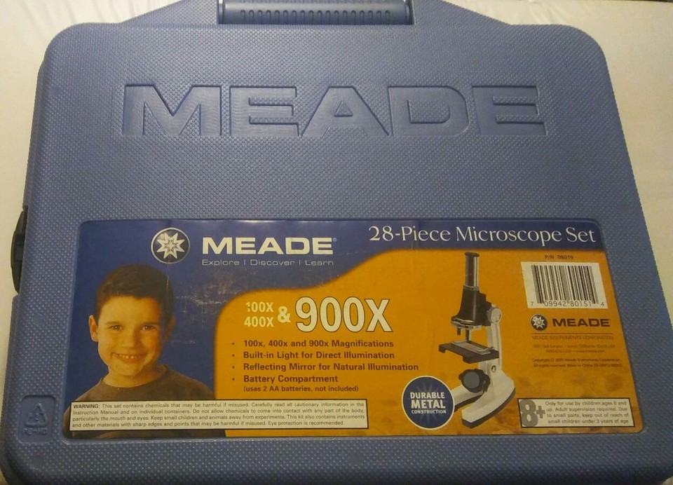 Meade 28-pc. Microscope Kit - White | eBay
