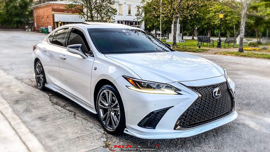 Lexus ES 300 350 Side splitter lip body kit Side Skirt aero kit painted ...