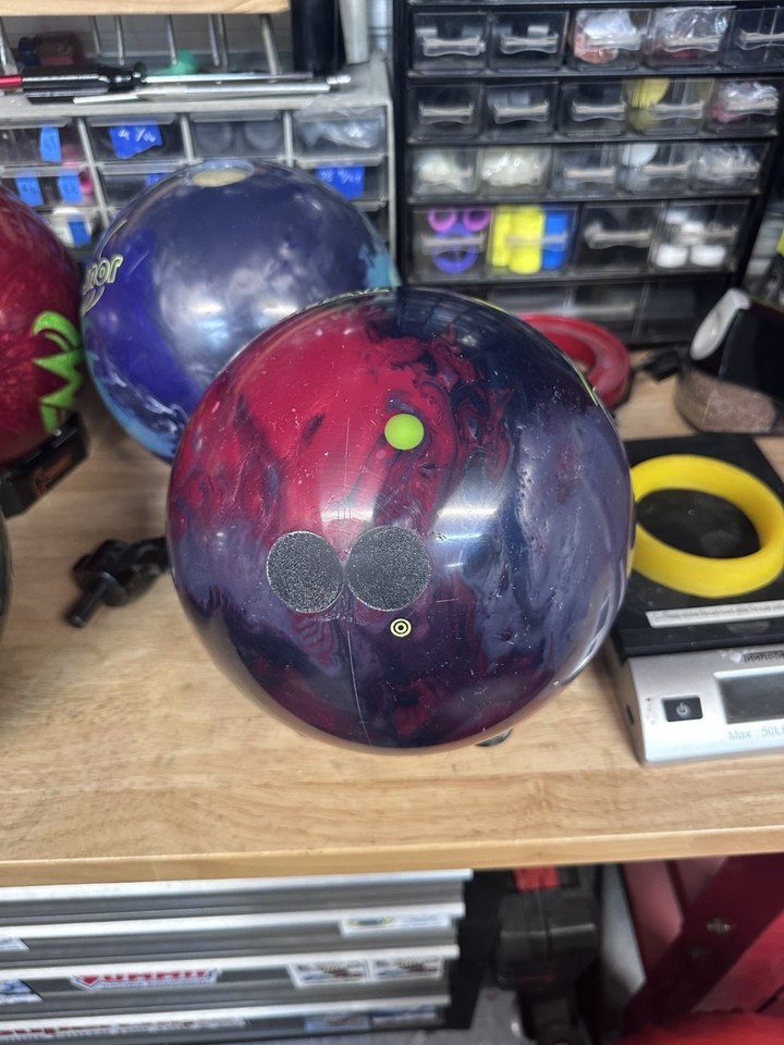 USED - Bowling Ball - 15lb 900 Global "ZEN 25" PLUGGED AND RESURFACED ...