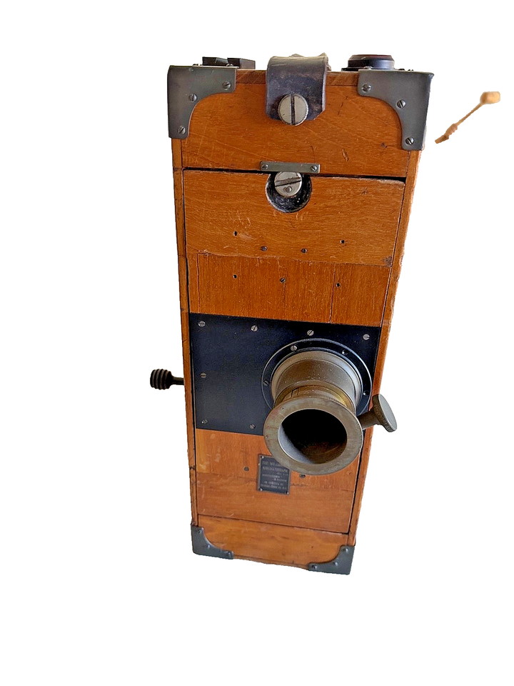 Williamson 35mm Wooden Studio Camera Hand Cranked with Magazines & lens ...