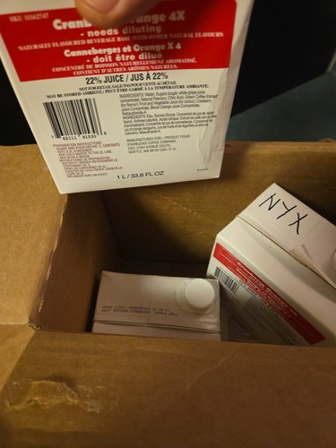 STARBUCKS CRANBERRY ORANGE REFRESHER BASE 02/25 Lot Of 4 | eBay