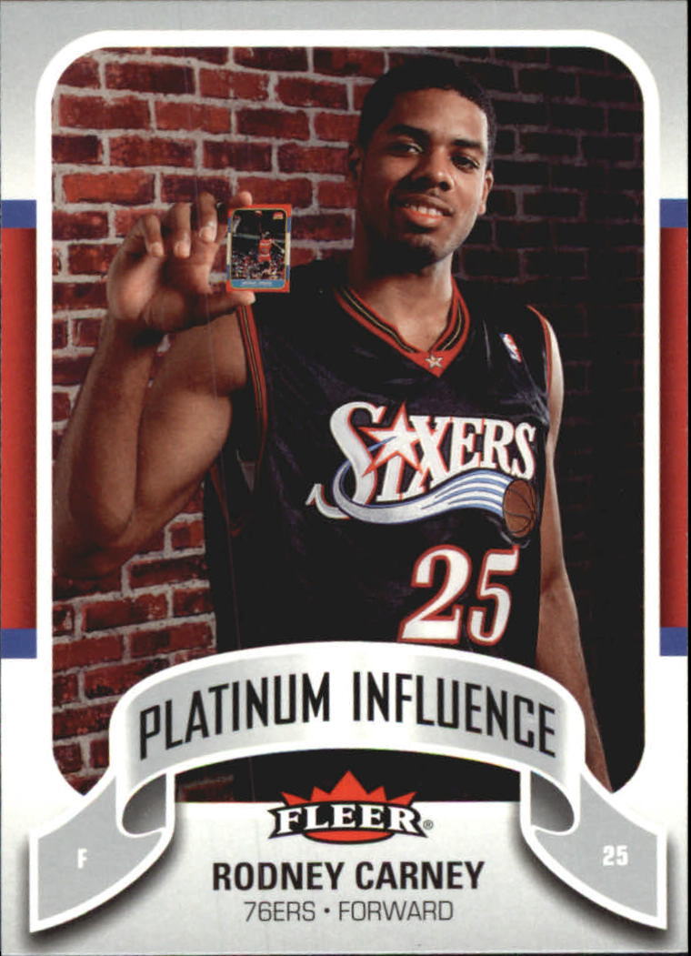 2006-07 Fleer Jordan's Platinum Influence #RC Rodney Carney - NM-MT | eBay