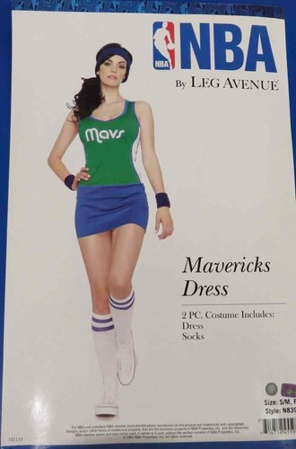 Dallas Mavericks NBA Basketball Sports Fancy Dress Halloween Sexy Adult ...