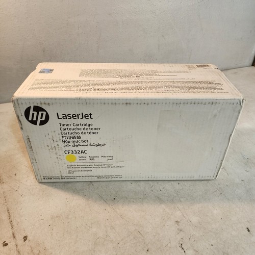 HP CF332AC Same As CF332A 654A Yellow Cartridge Genuine OEM Sealed Box ...