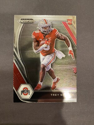 2021 Panini Prizm Draft Picks Trey Sermon RC ROOKIE CARD #159 49ers | eBay