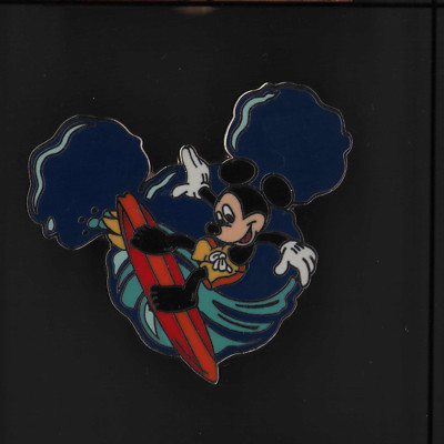 Pin 5097 Countdown To Mgms Pin Celebration Surfing Mickey May 2001 | eBay