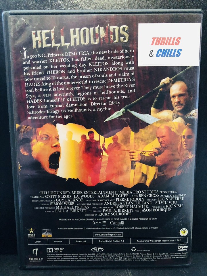 Hellhounds (DVD, 2013, Widescreen) | eBay