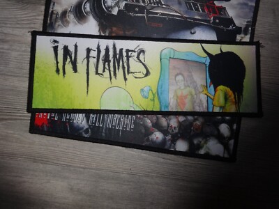 In Flames Back Patch Back Strip Dark Tranquillity | eBay