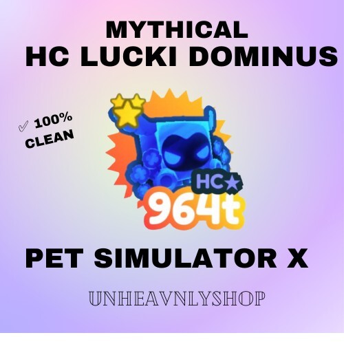 PET SIMULATOR X (PSX) - Hardcore Dark Matter Lucki Dominus 940~963T | eBay