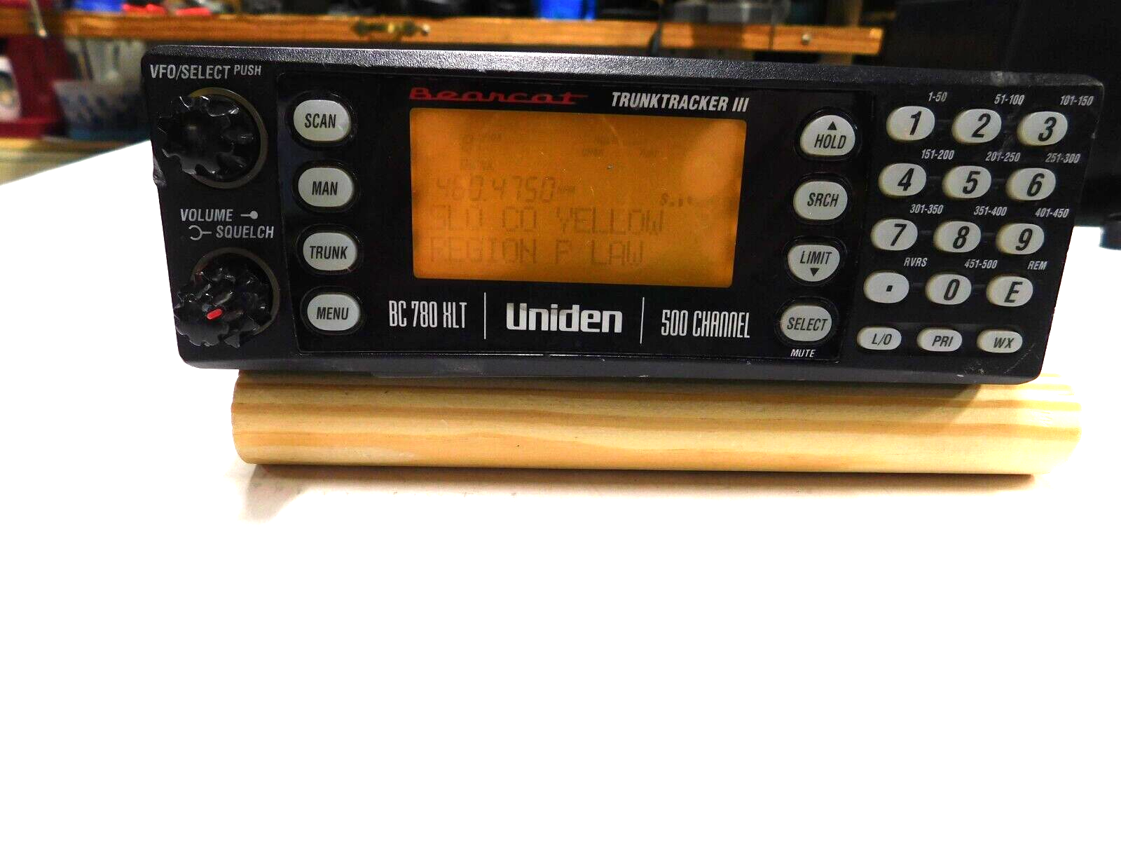 Uniden Bearcat BC 780 XLT Trunk Tracker III 500 Channel Scanner Tested ...