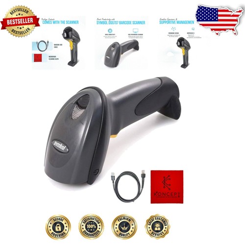 Versatile Zebra DS6707 Barcode Scanner - Scans Mobile Screens - 1 Year ...