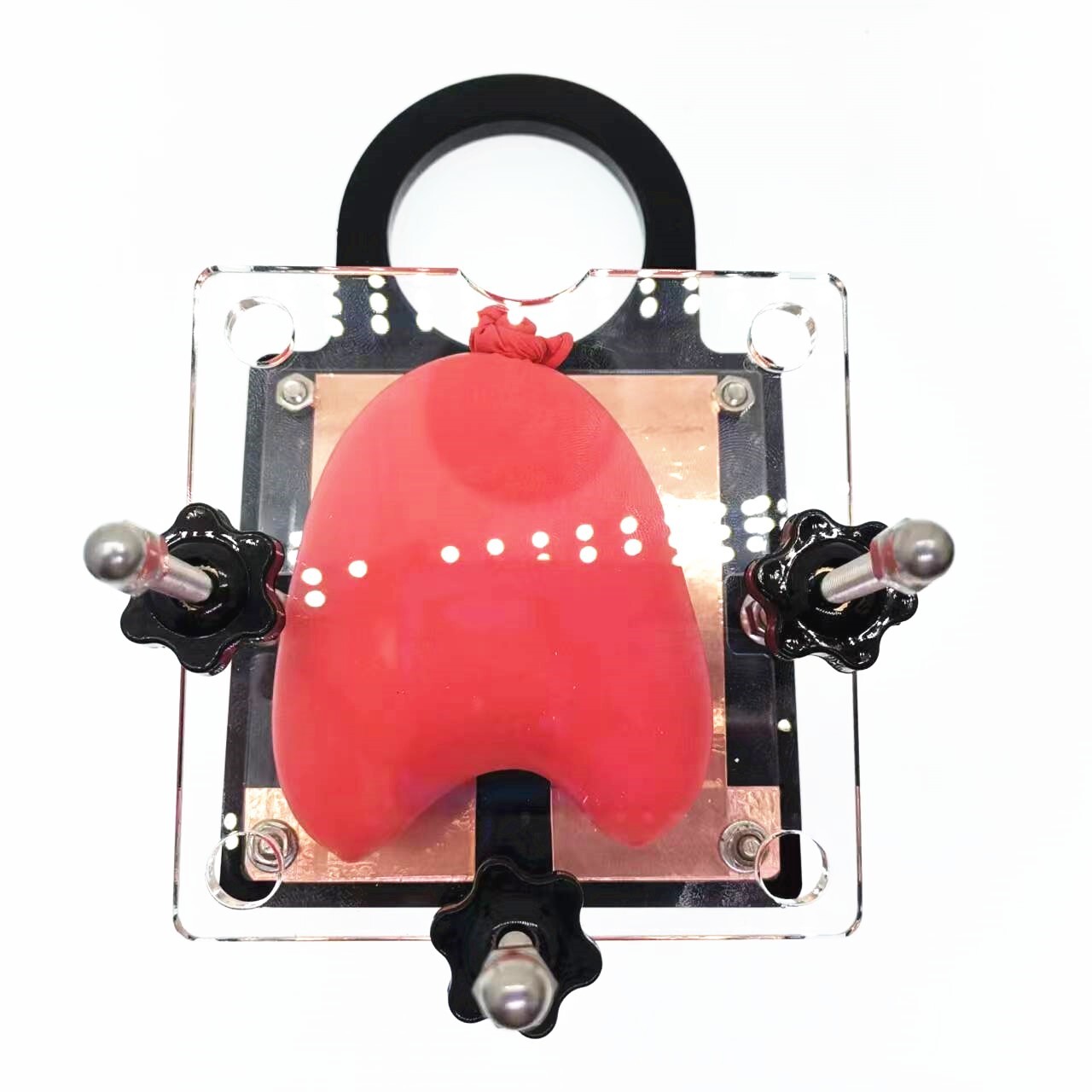 Acrylic stimulate Scrotum Device Ball Crusher Stretcher Training CBT ...