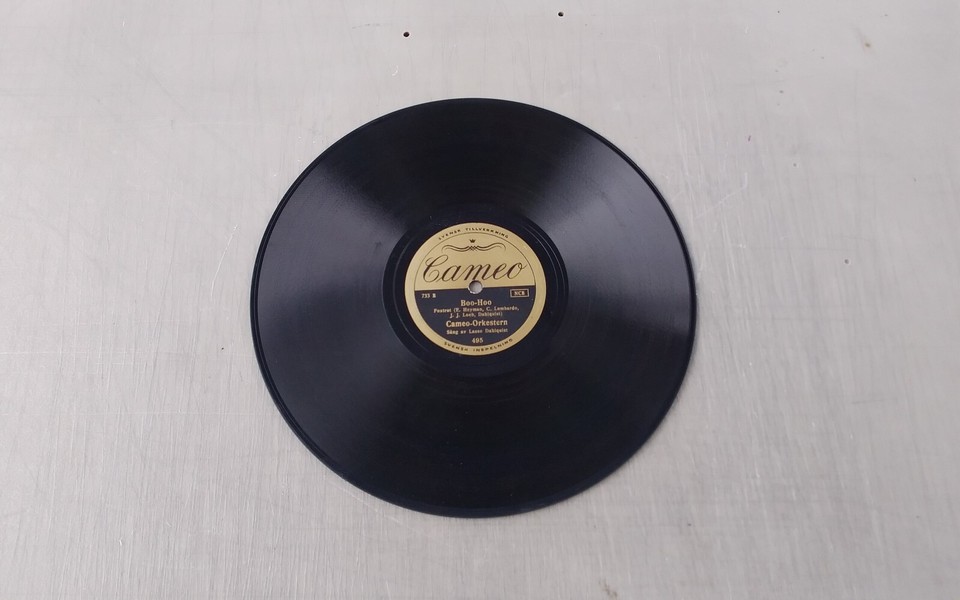 Cameo-Orkestern – 78rpm Single 10-inch Cameo Records #495 Boo-Hoo | eBay