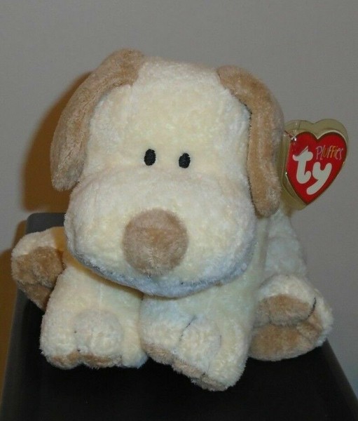 Ty Plush Doll Toy Beanie Pluffies Plopper Stuffed Animal Puppy Dog ...