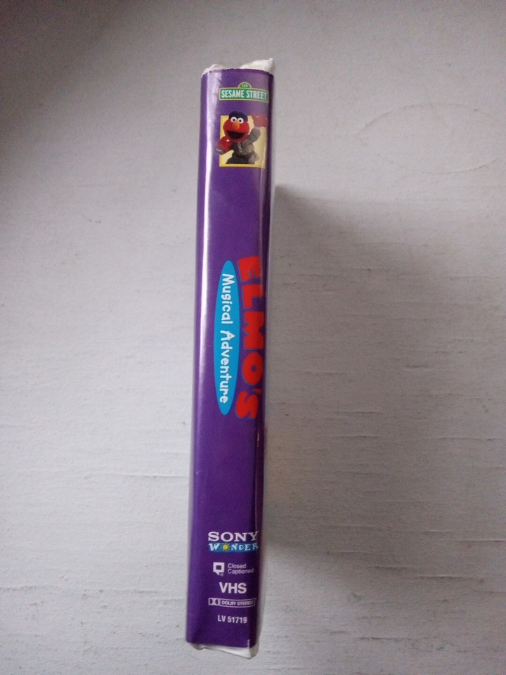Sesame Street Elmo's Musical Adventure Peter and the Wolf VHS 2001 ...