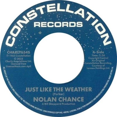 NOLAN CHANCE "JUST LIKE THE WEATHER NORTHERN SOUL DELETED! | eBay UK